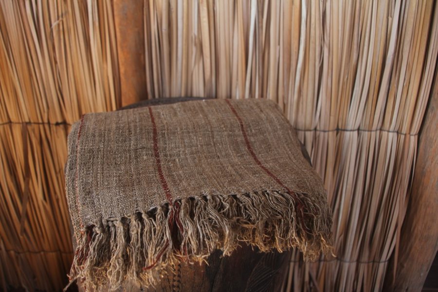 RAW SILK THROW - Mada Collective